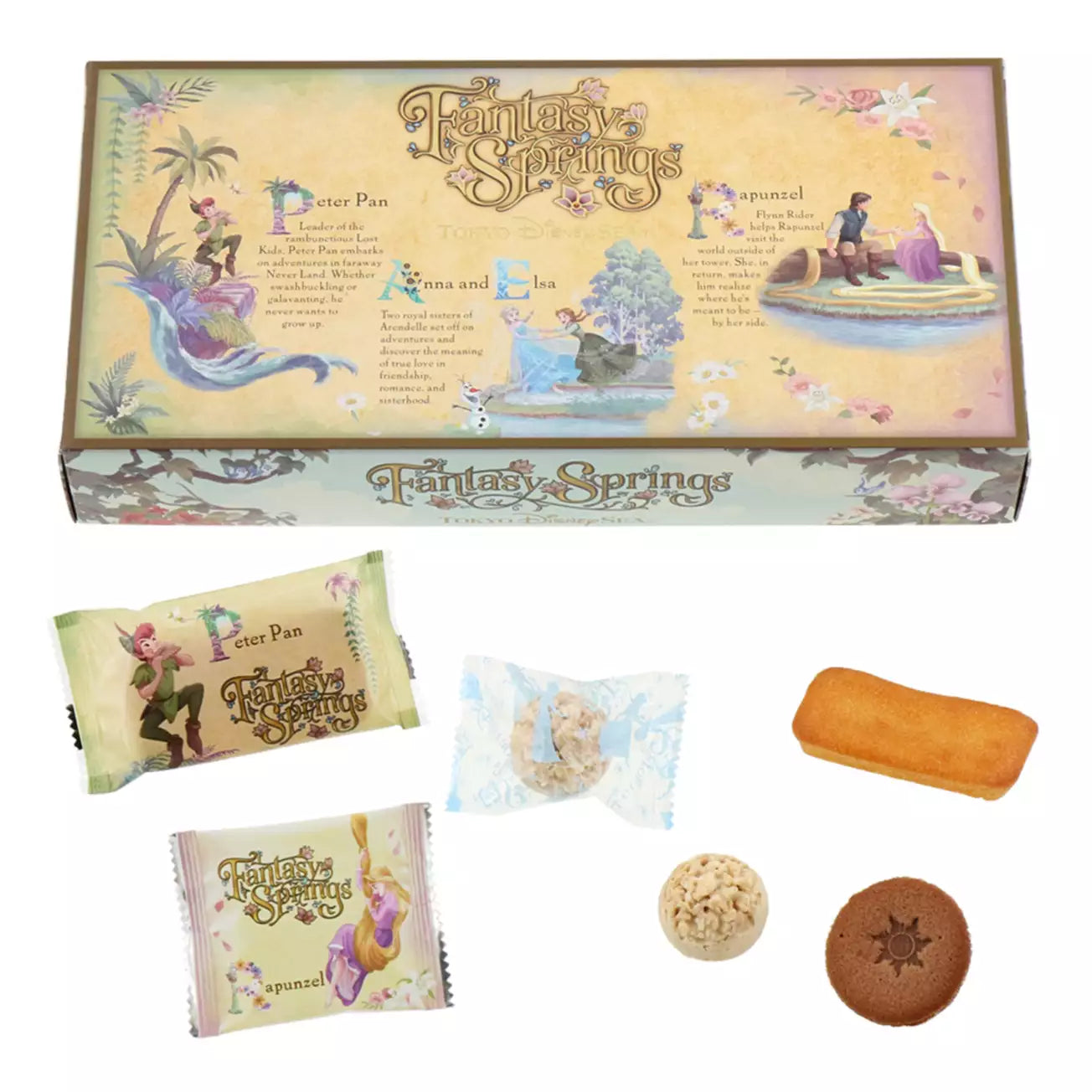 DisneySea Limited - Fantasy Springs - Assorted Sweets Paper Box ...